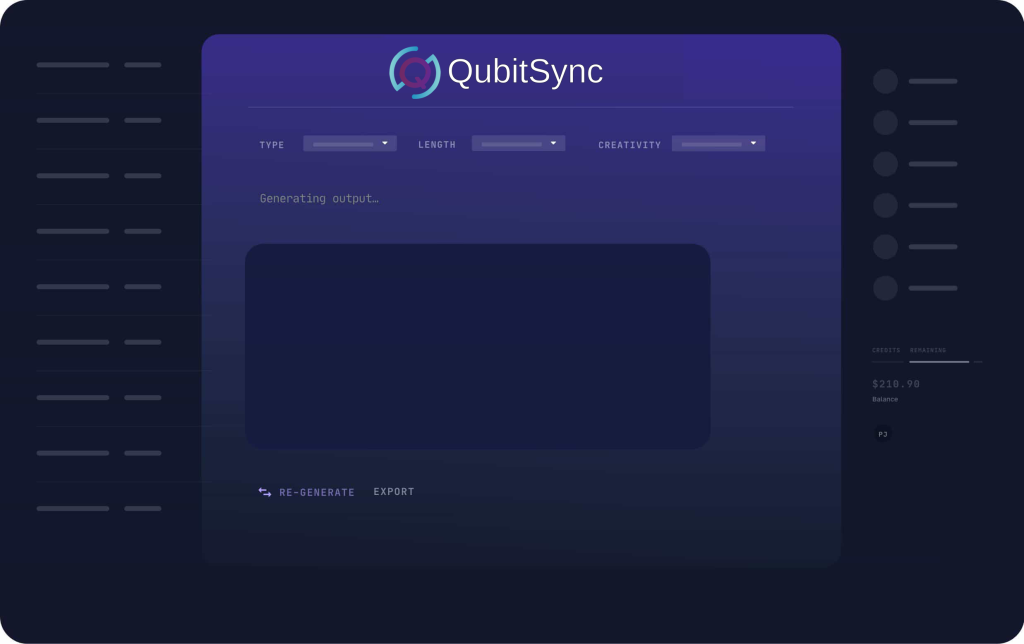 Qubit Sync